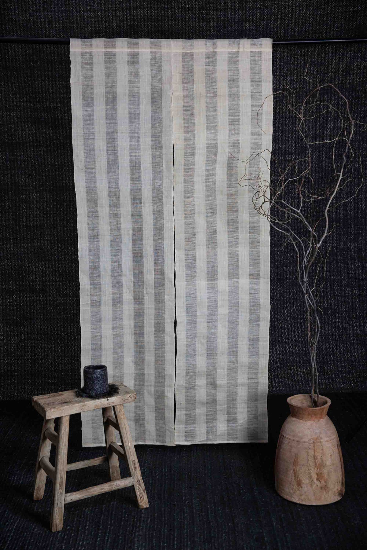 Hand Woven Hemp Noren - Natural– Kashi Australia