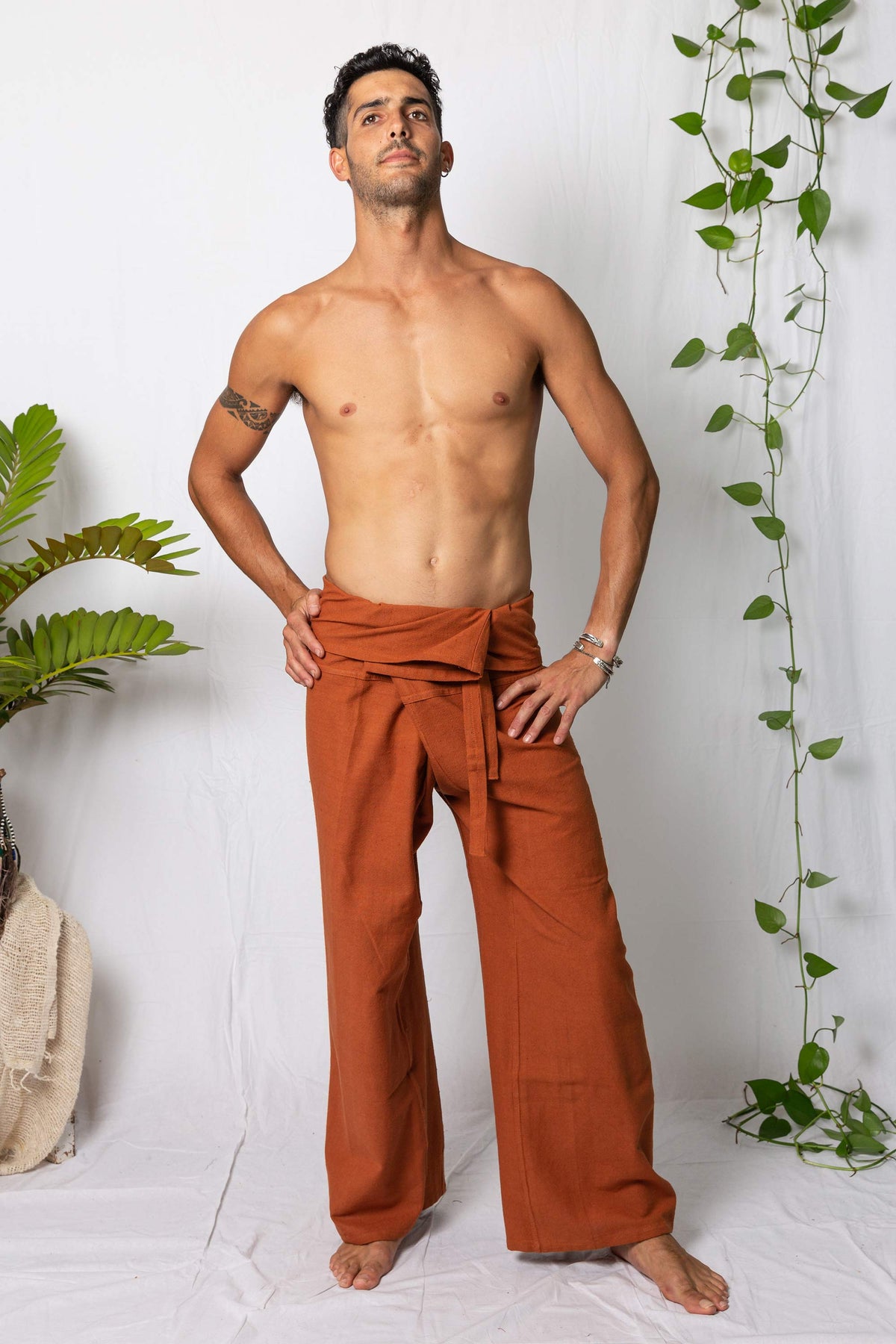 Full Length Brushed Cotton Fishermans Pants– Kashi Australia